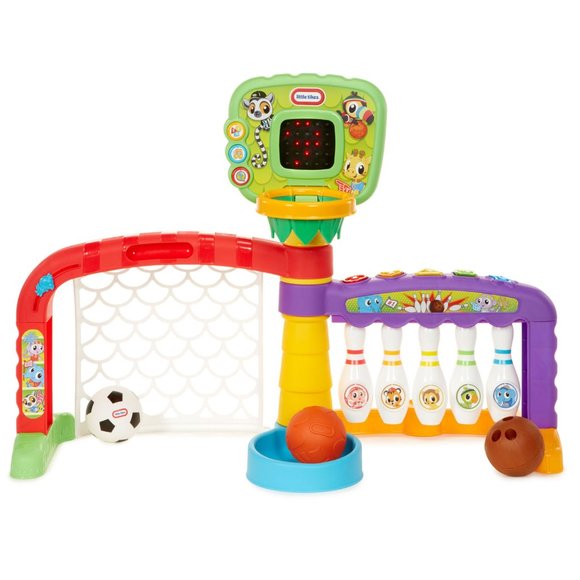 None | Toys | 3 In Sports Zone Basketball Soccer Bowling For ...